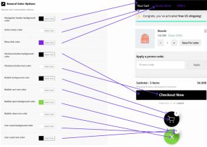 Customizing colors - Caddy