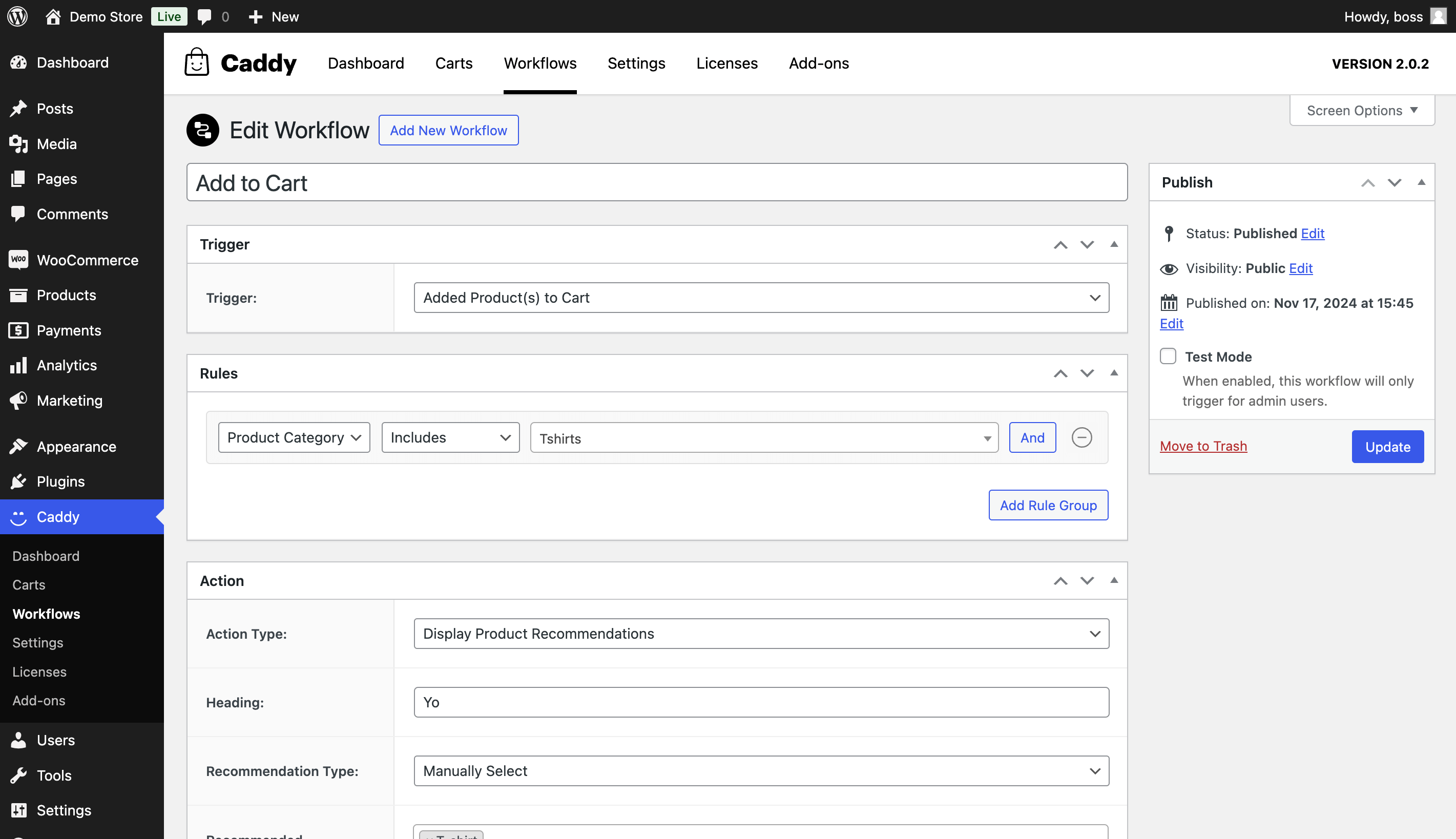 The Smarter Side Cart Plugin for WooCommerce - Caddy